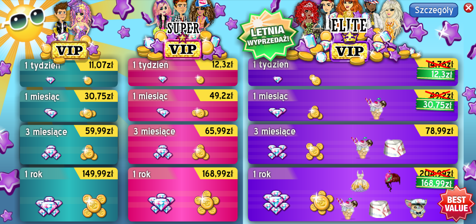 MSP Z NAMI . ♥: VIP ELITE - Promocja na wakacje!