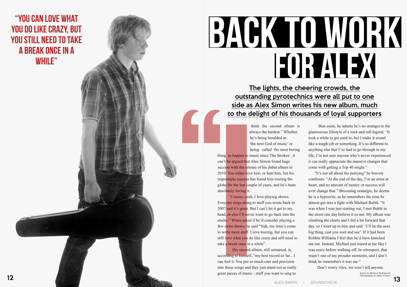 Michael McKitterick - AS Media Foundation Portfolio: Magazine DPS ...