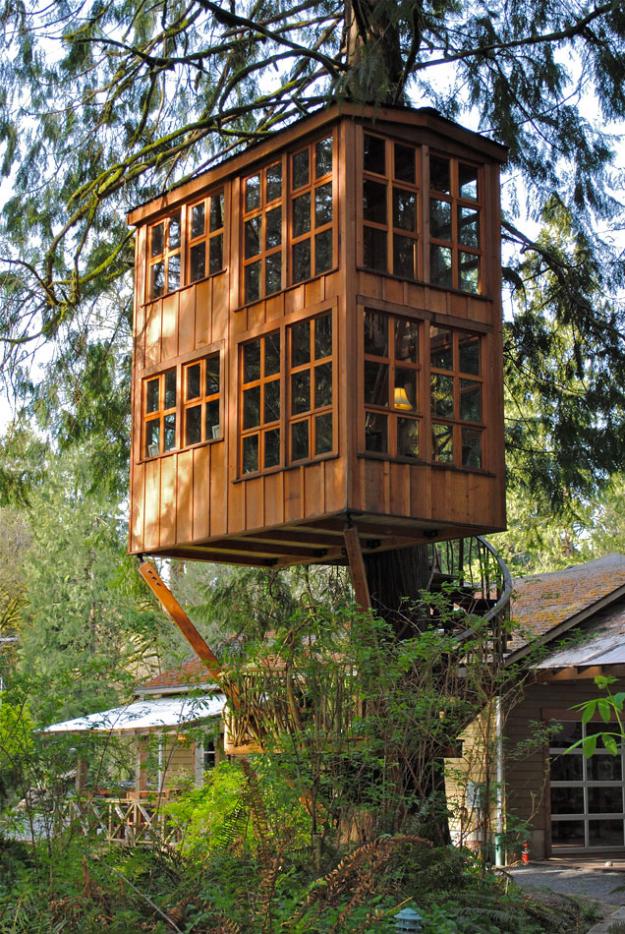 Measure once and cut twice: Treehouse anyone??