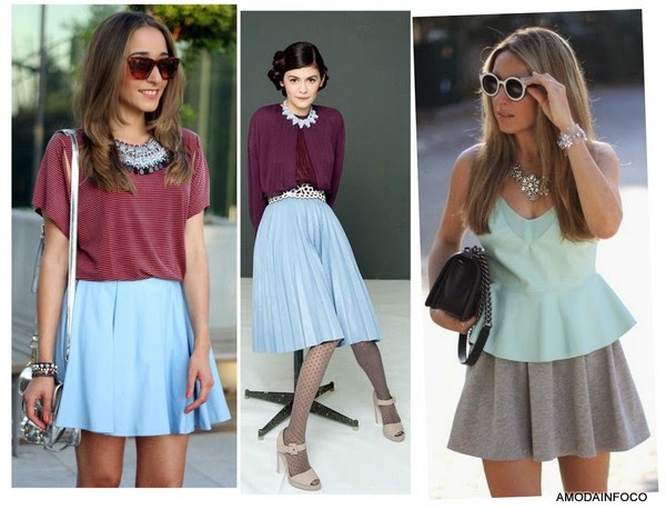 A Moda In Foco: Azul Bebê.