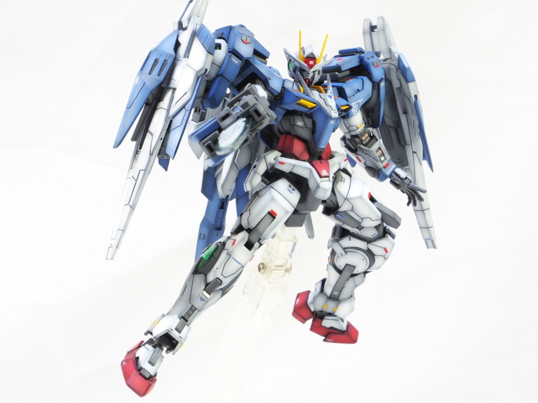 Custom Build: RG 1/144 00 Raiser [Detailed]