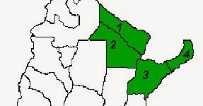 Regiones Geográficas de Argentina: Región Noreste