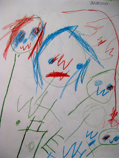 The Wonder Years: Journal Drawings: The Preschematic Stage