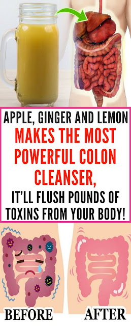 Apple, Ginger And Lemon Makes the Most Powerful Colon Cleanser, It’ll ...