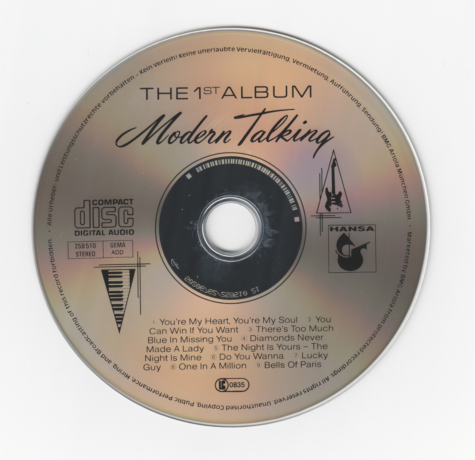 Chia sẻ nhạc Lossless & Lossy: Modern Talking: 1985.The First Album ...