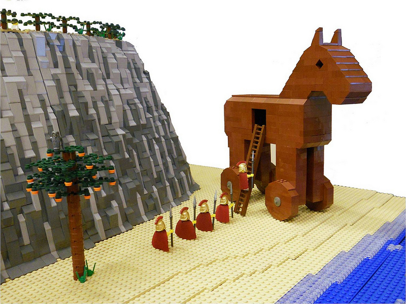 Lego brick temples | Baring the Aegis
