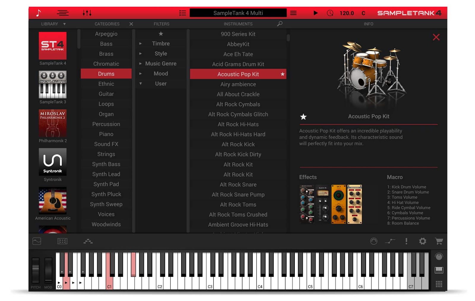MATRIXSYNTH: IK Multimedia Announces SampleTank 4 Sound and Groove ...