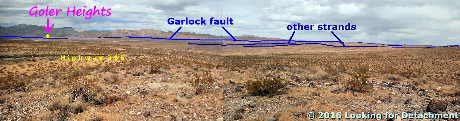 Looking For Detachment: The Left-Lateral Strike-Slip Garlock Fault Near ...