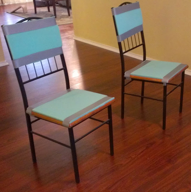 Aux Belles Choses: DIY Chair Covers & Decor