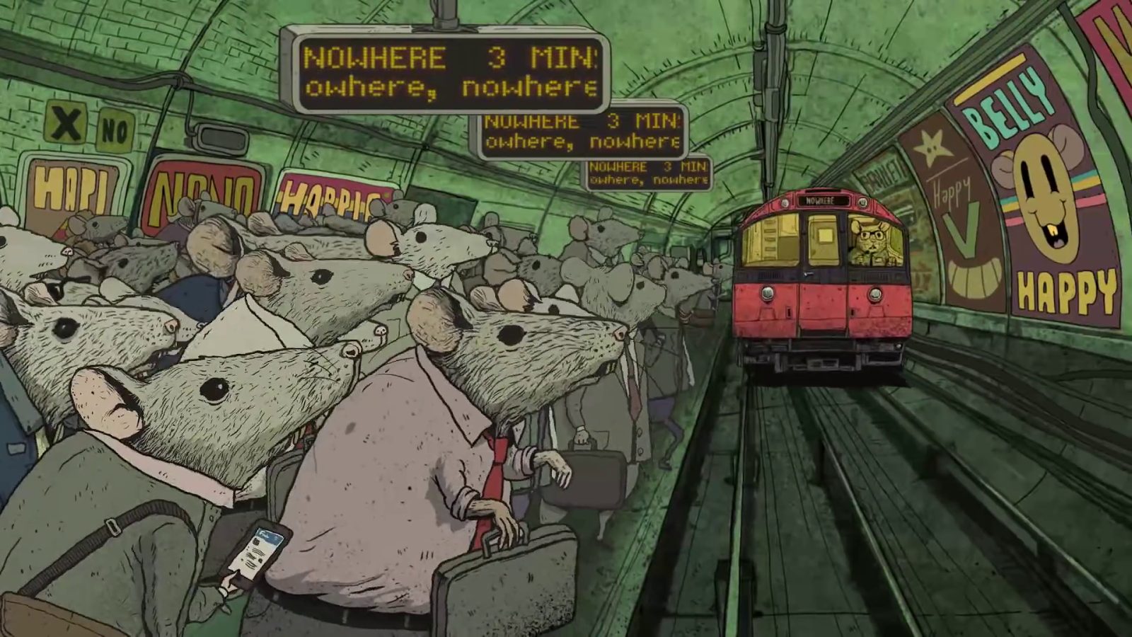 Happiness (Steve Cutts, 2017) | N+2