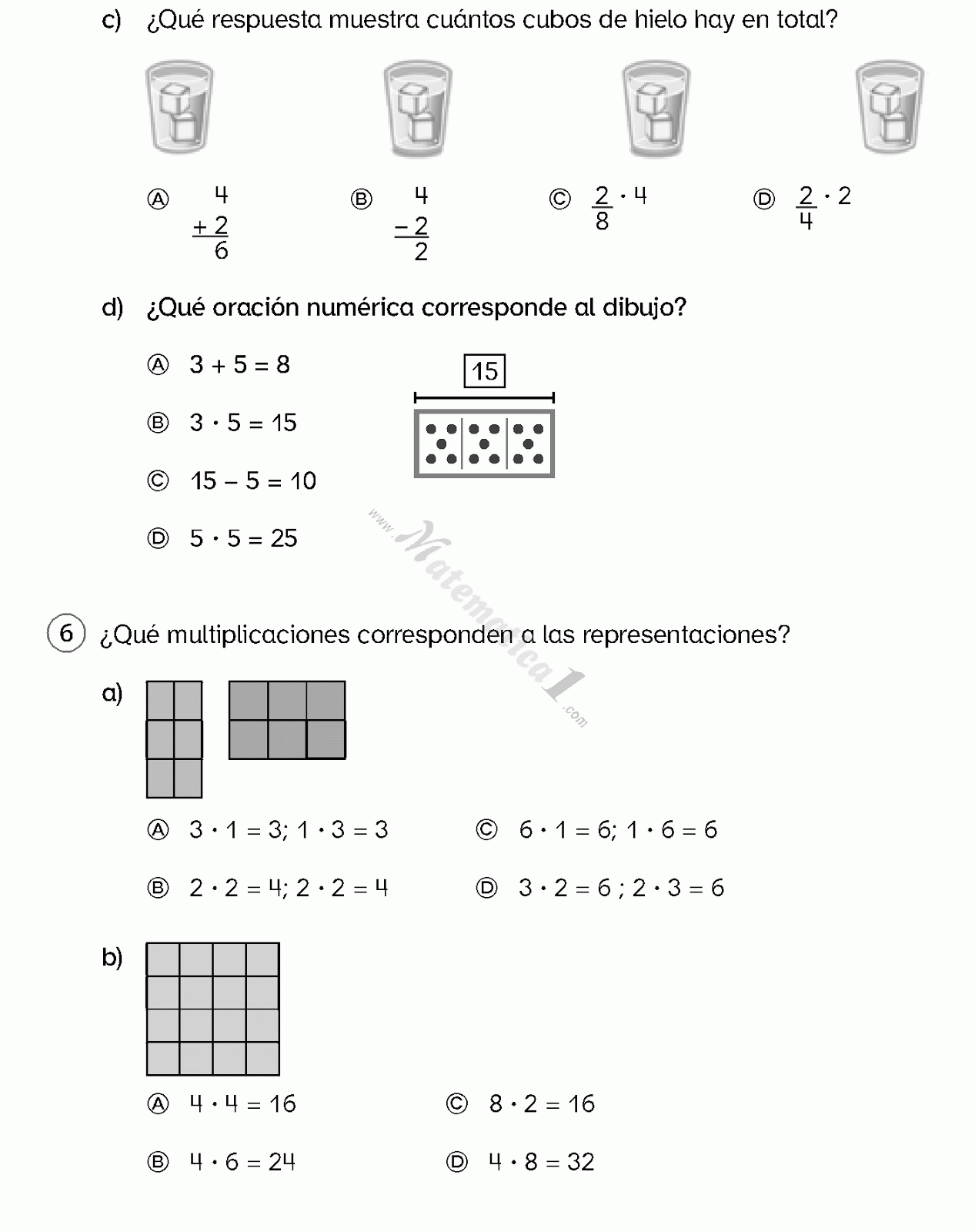 LA MULTIPLICACION EJEMPLOS RESUELTOS DE MATEMATICA 3–TERCERO BASICO PDF