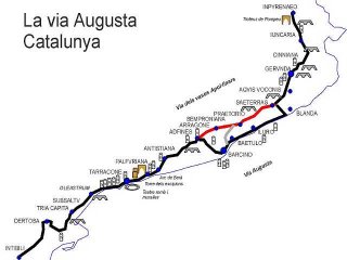 Sendero de la Via Augusta