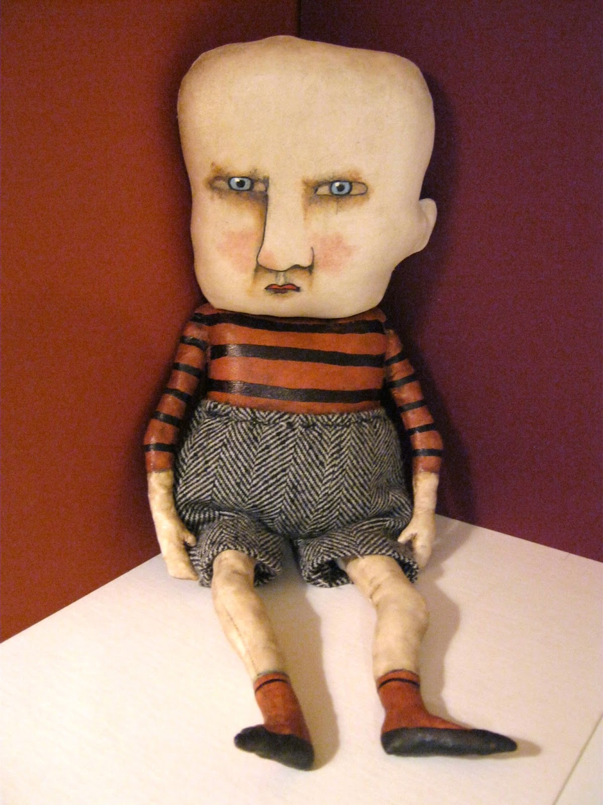 Sandy Mastroni: odd boy art dolls by Sandy Mastroni