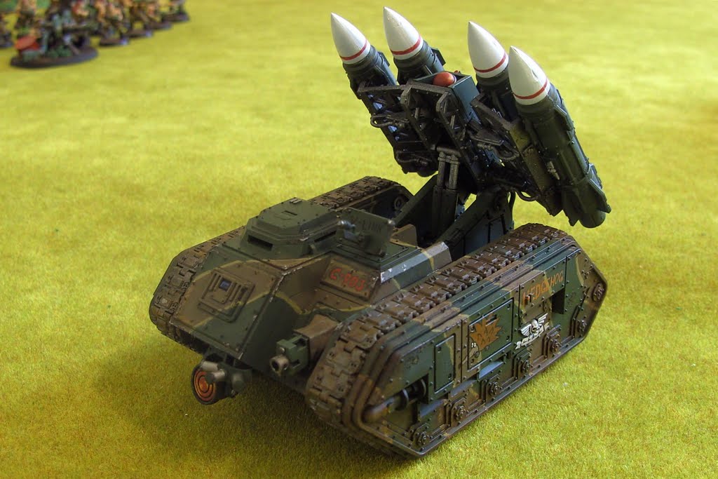 Atoom's Brushes & Dolls: Manticore - Completing the missile launching tank.