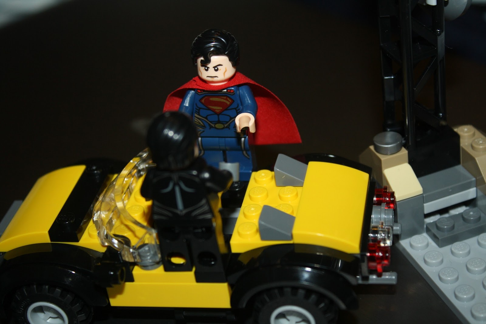 monitos y cosplay: Superman, Man of Steel, Lego
