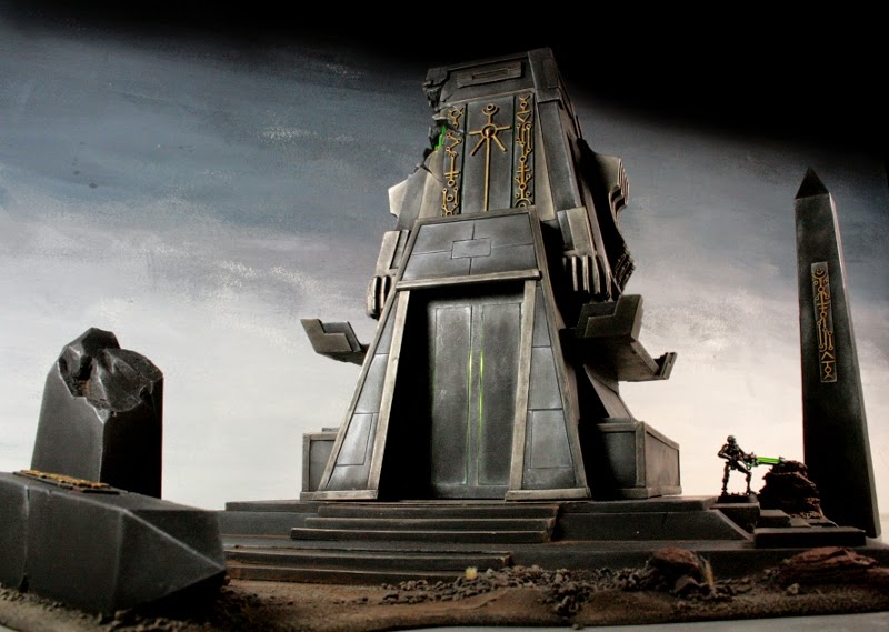 Kris Wall Minis: Necron Terrain