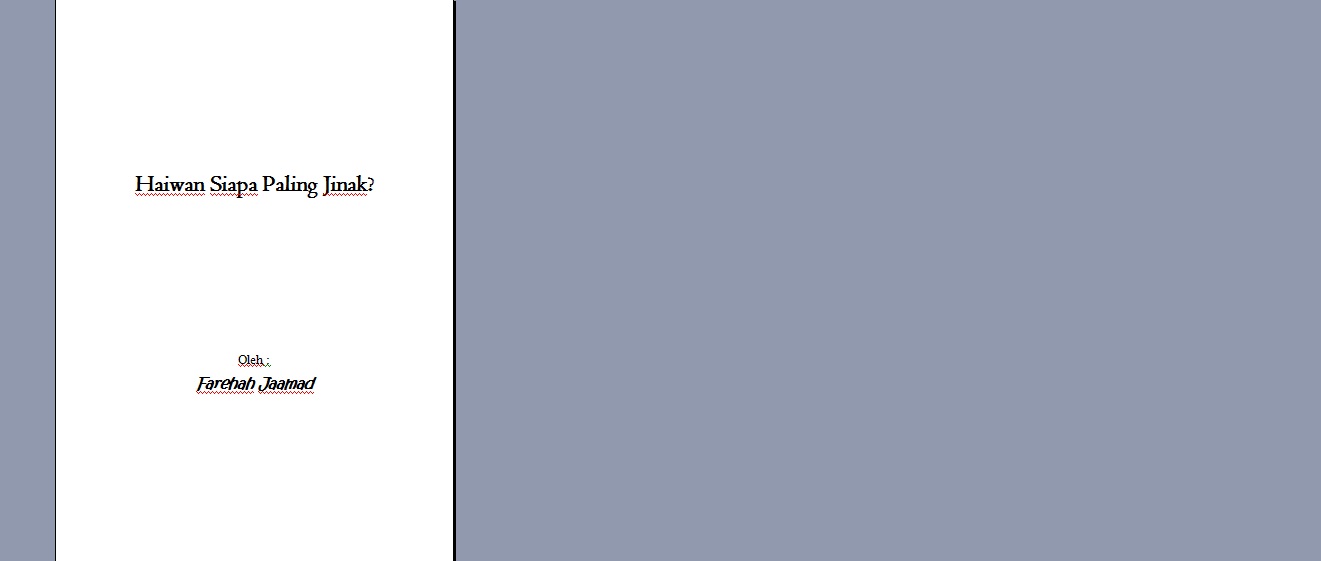 NURUL FAREHAH JAAMAD: PROSES FORMAT DAN MENULIS MANUSKRIP SERTA DOKUMEN ...