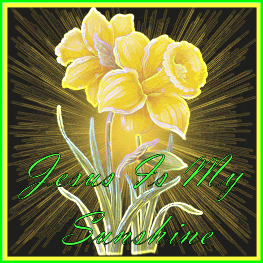 Christian Images In My Treasure Box: Jesus Is My Sunshine