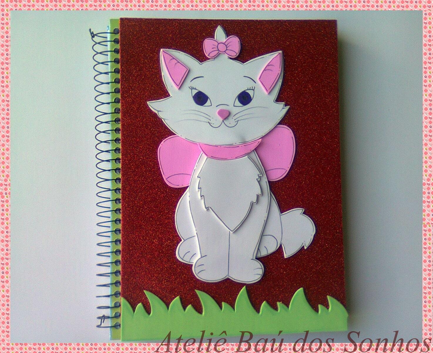 Ateliê Baú dos Sonhos: Capas de Caderno em EVA