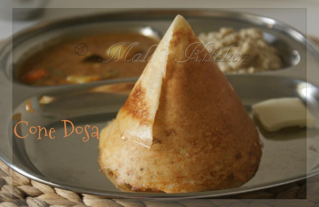 Cone Dosa - Malas-Kitchen