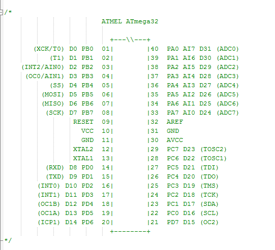 Arduino dengan ATMega32