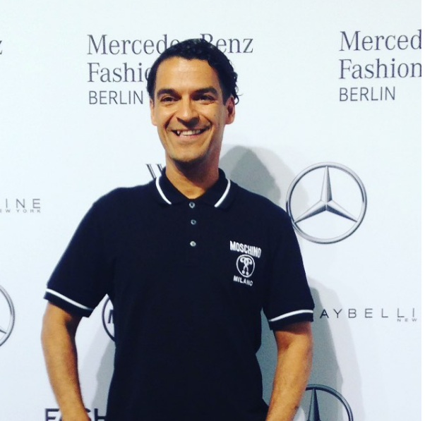Michael Dierks : Michael Dierks auf der Mercedes Benz Fashion Week 2016