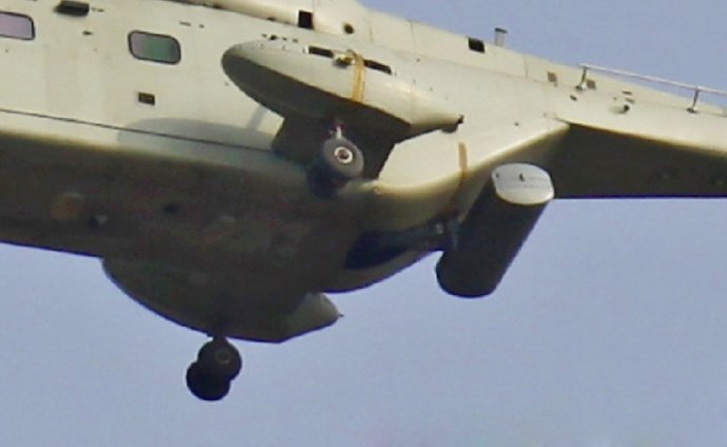 Chinese Z-8 Super Frelon Airborne Early Warning (AEW) Helicopter ...