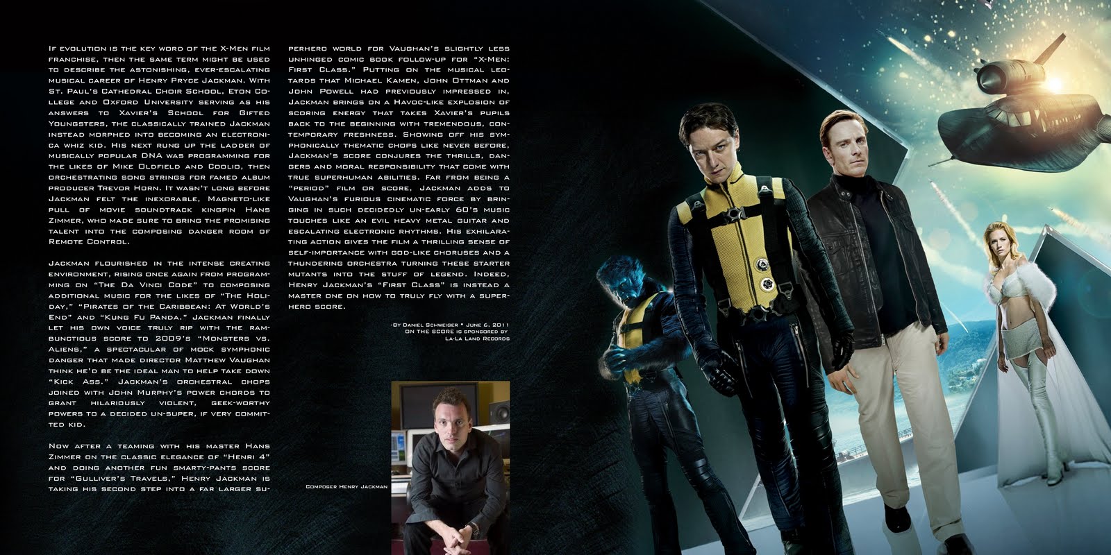 Soundtrack List Covers: X-Men First Class Complete (Henry Jackman)