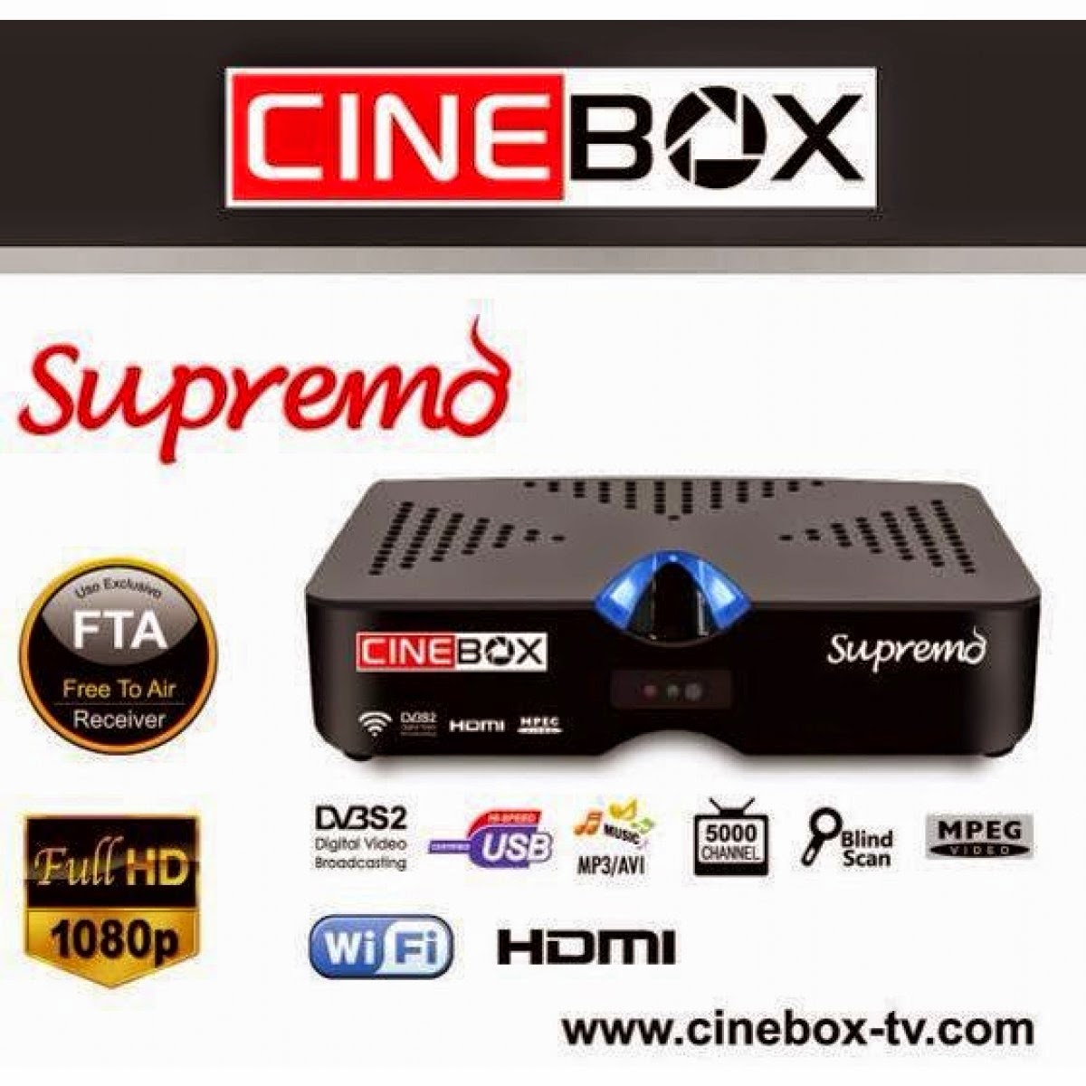 ATUALIZAÇÃO CINEBOX SUPREMO HD