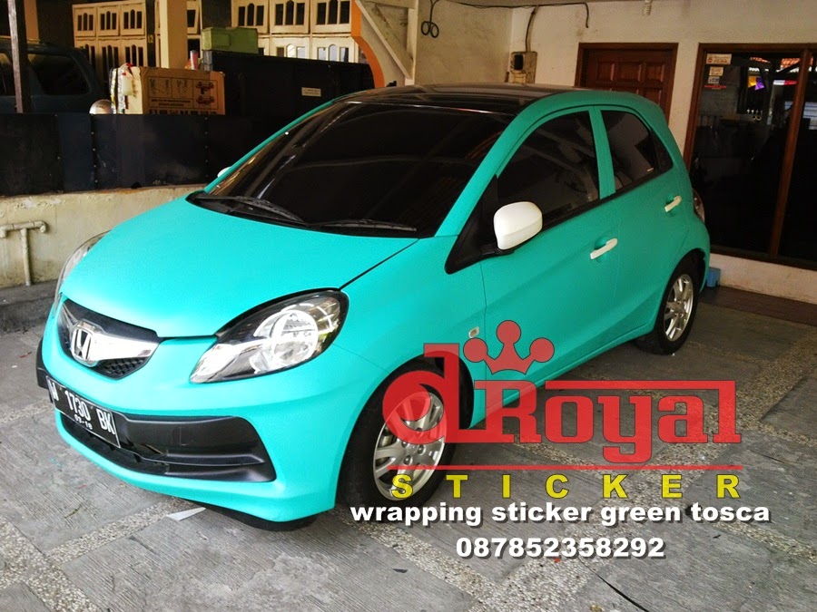 custom stiker mobil branding wrapping dan cutting sticker : honda brio ...