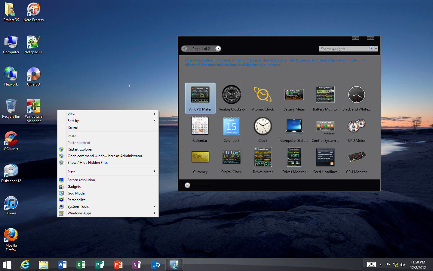 WINDOWS NEXT VERSION: Windows 8™ Extreme Edition® R1 - 32bit Edition ...