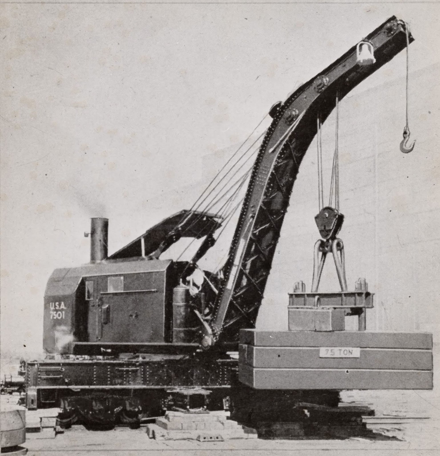 U.S. Army Railway Units of the Past: Rail cranes question