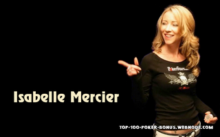 Isabelle Mercier Poker Player Wallpaper