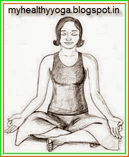 My Healthy Yoga: Sukhasana the Easy pose