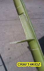 Kids banana leaf gun - Craft For Kids