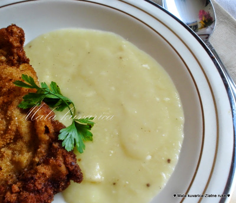 MALA KUVARICA - ZLATNE RUKE: Beli sos od celera i paškanata
