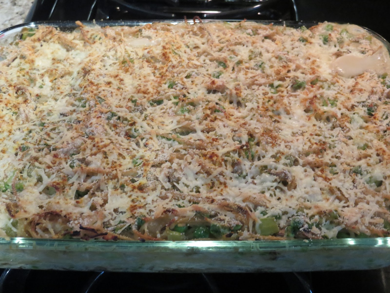 The Exploratory Mama: Shredded Chicken Casserole