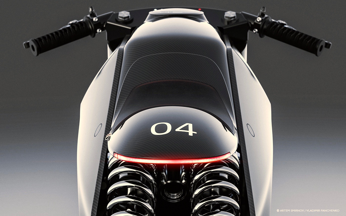 The Motorbike from Great Japan concept - Inazuma café racer