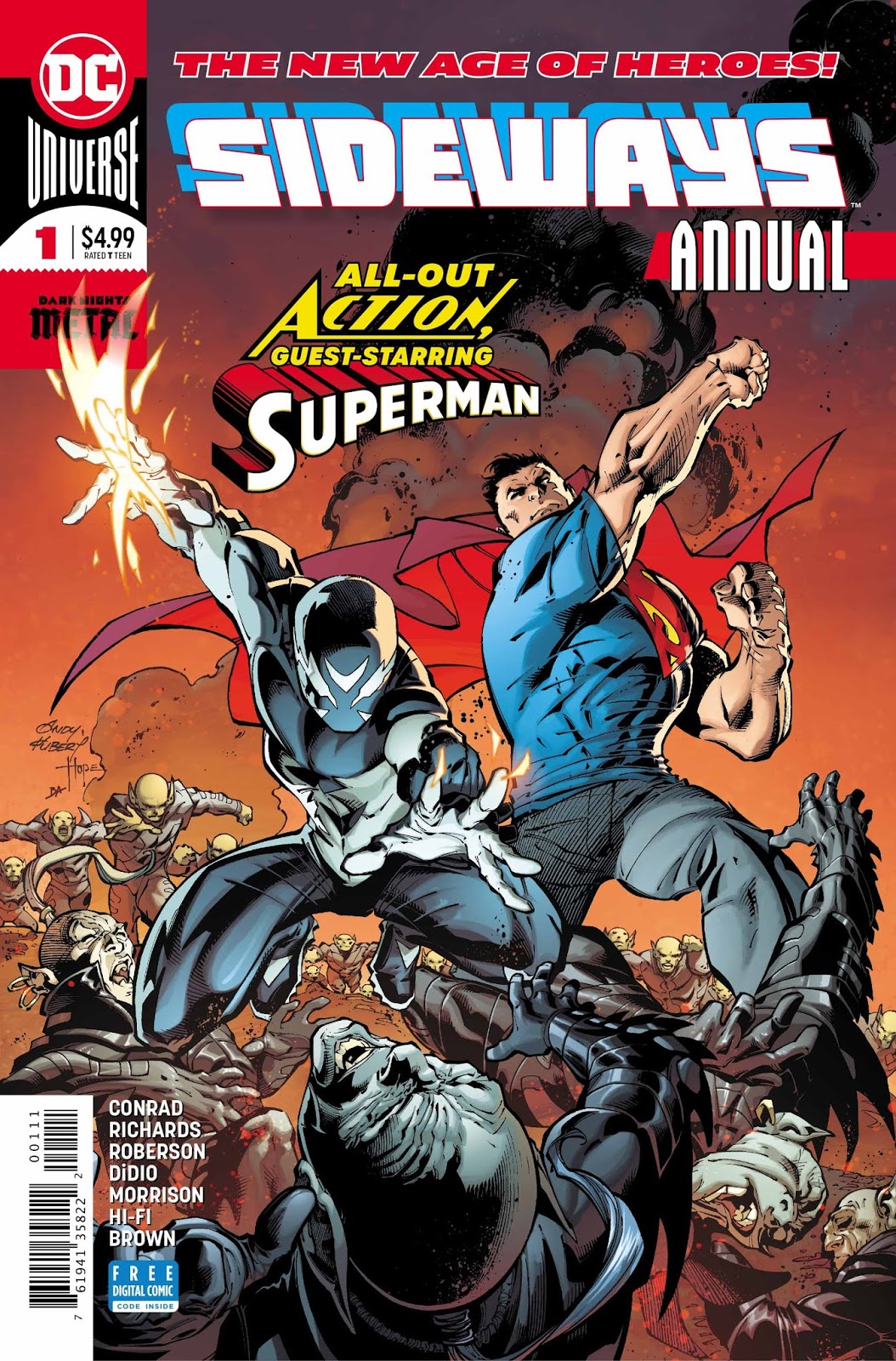 Weird Science DC Comics: PREVIEW: Sideways Annual #1