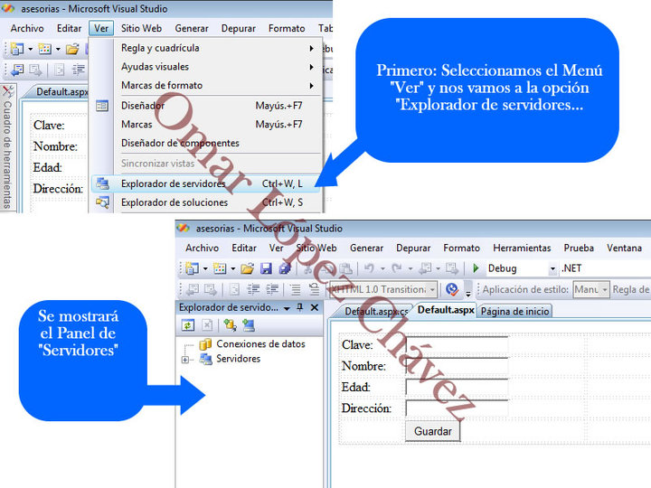 Aspnet Con C Conexión A Una Base De Datos De Sql Server Desde Aspnet