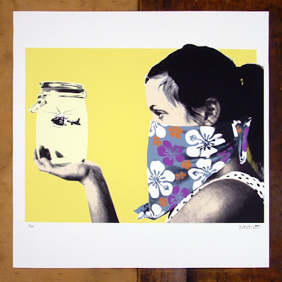 artbleat: STATIC SCREEN PRINT : THE COLLECTOR