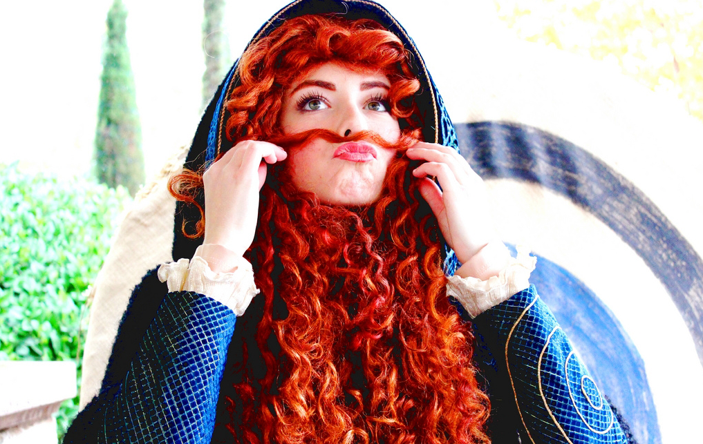 Princesas Disney: Divertidas imágenes de Merida en Disney World (Brave)