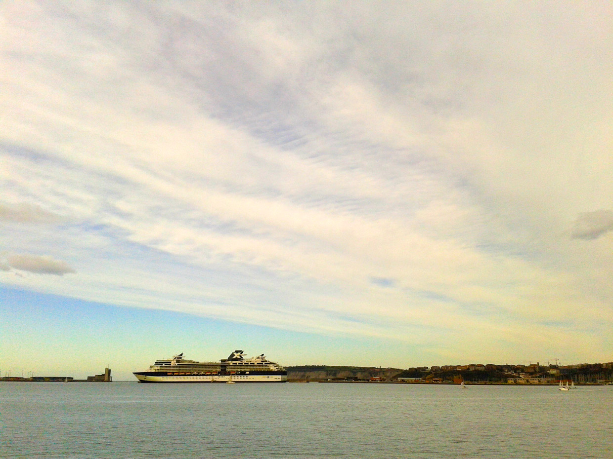 El Puerto Viejo de Algorta Algortako Portu Zaharra: Rellenando