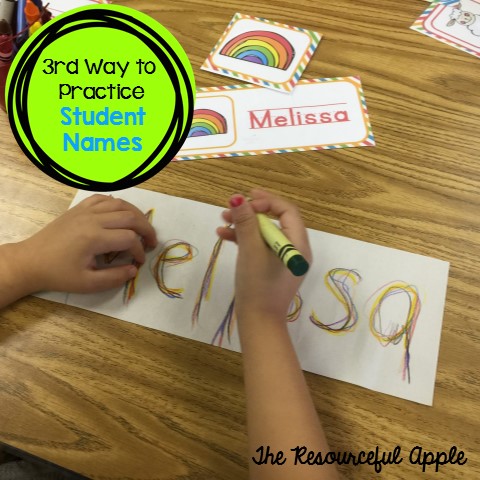 The Resourceful Apple: 5 Ways to Practice Student Names