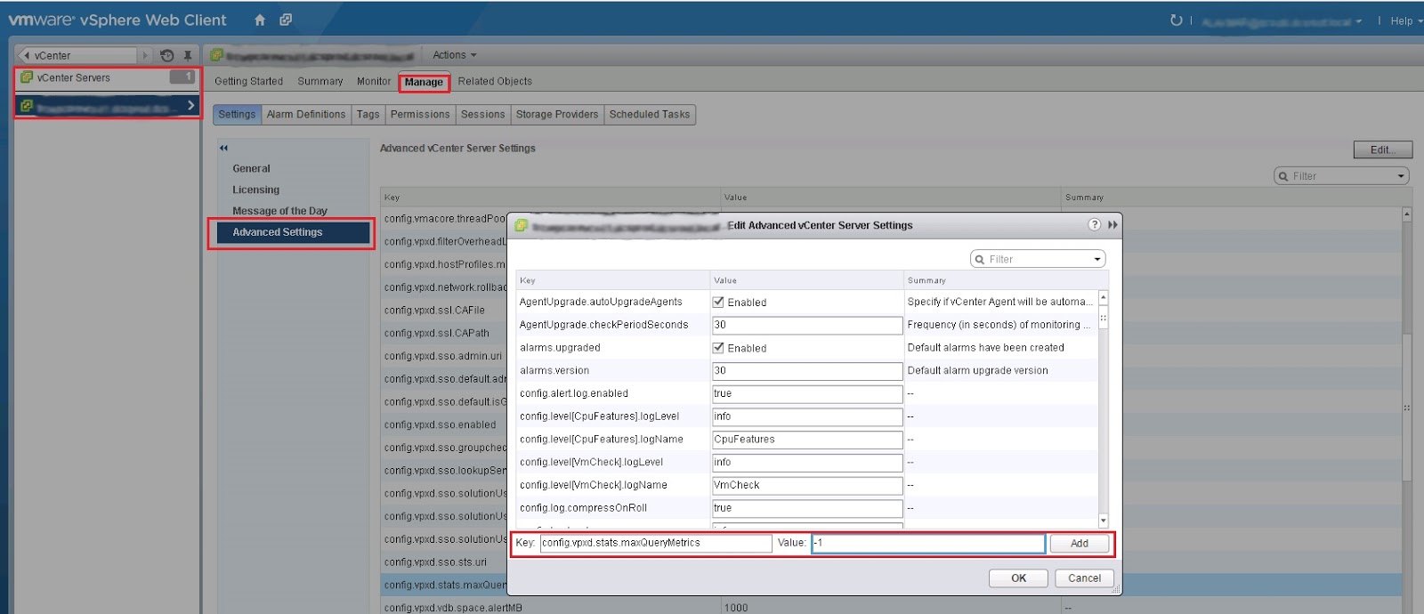 VMware vSphere Performance Data Not Displaying - Query Limitation ...