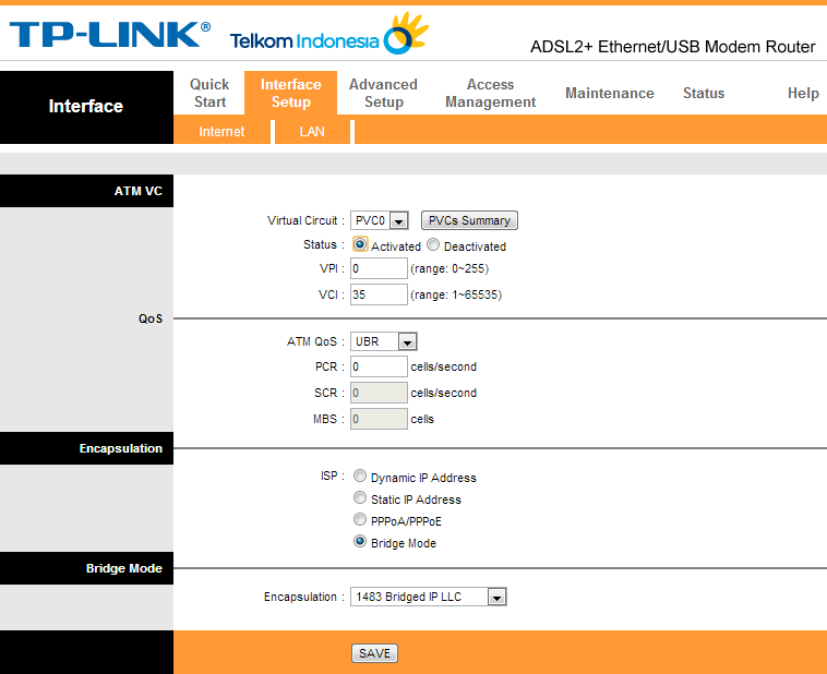 ddhanns dhariezmand: Setting Modem ADSL TP Link (Speedy/Centrin)