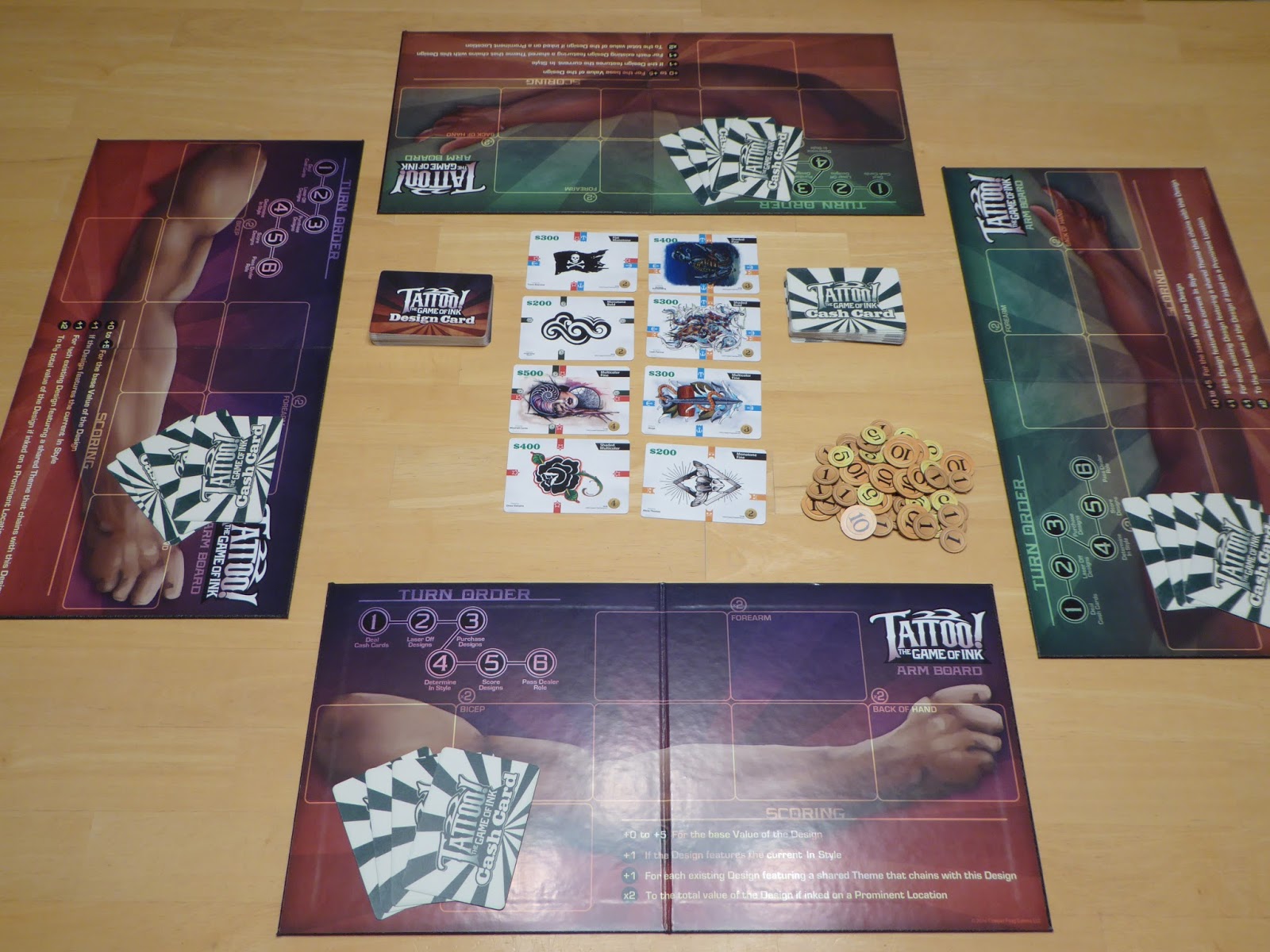 Tattoo The Game Of Ink Preview - EverythingBoardGames.com