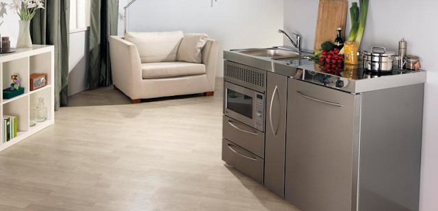 Mini cocinas compactas para pequeños espacios