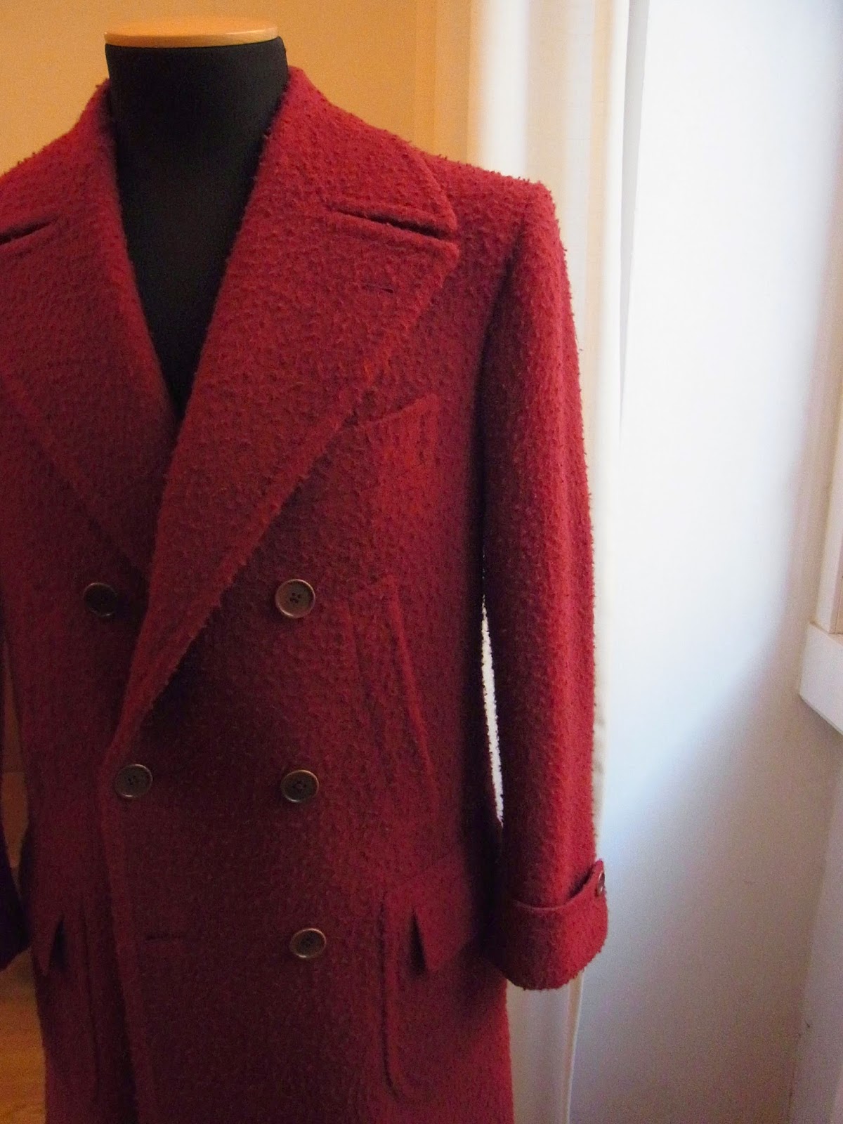 Cappotto Doppio Uso Di Casentino ~ sartoria Corcos