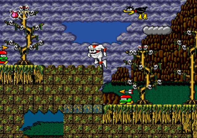 Deadpan Flook's Gruesome Games!: Decap Attack (Sega Megadrive / Genesis)